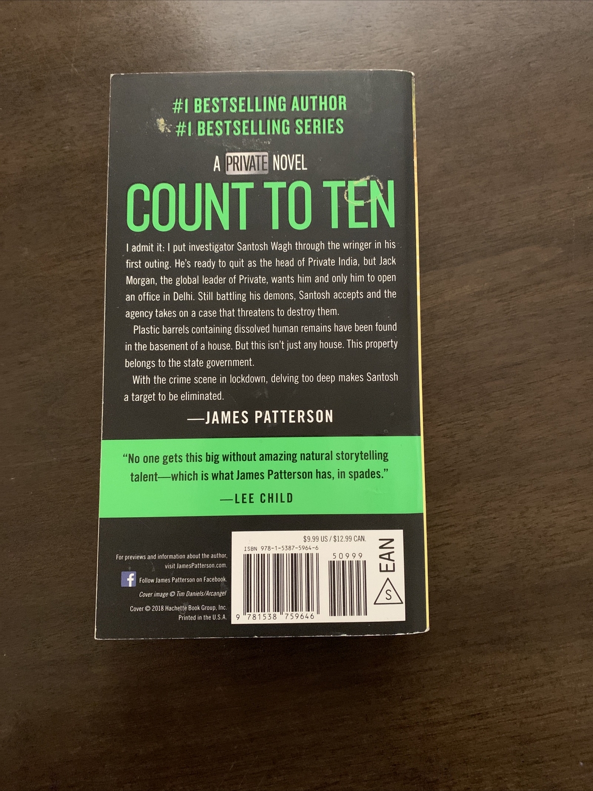 Private Series.:Count to Ten : A Private Novel James Patterson ...