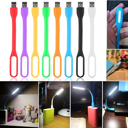 Usseful Flexible Mini USB LED Lights Reading Lamp For Computer Notebook ...