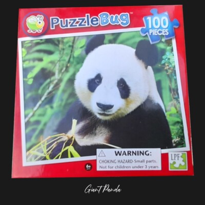 Puzzlebug 100 Pieces - Giant Panda - New (B5) | eBay Australia