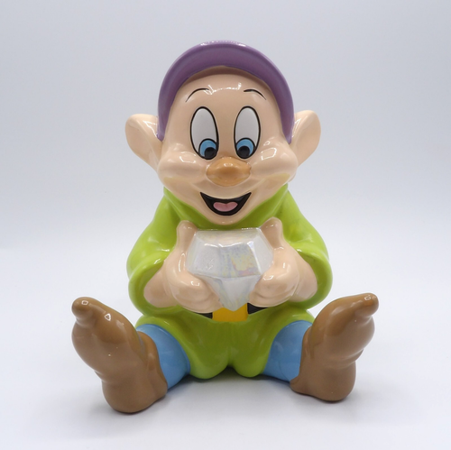 Dopey Disney Snow White & The Seven Dwarfs Ceramic Figural Coin Bank | eBay