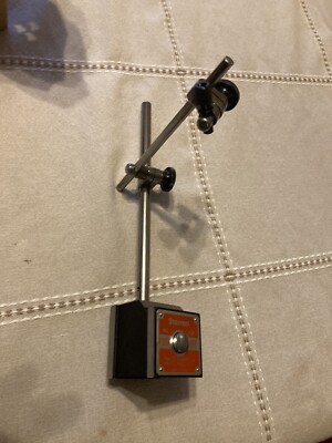 Starrett 657AA Magnetic Base Indicator Holder Used With Box | eBay