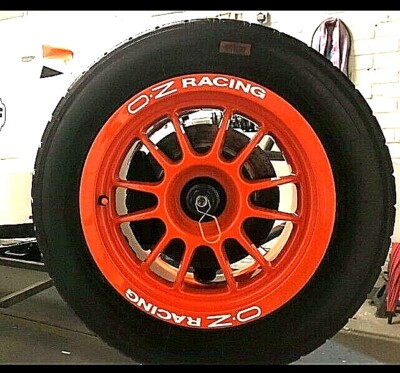OZ WHEEL STICKERS TRACK WHEELS OZ RACING WHEEL STICKERS for OZ WHEELS ...