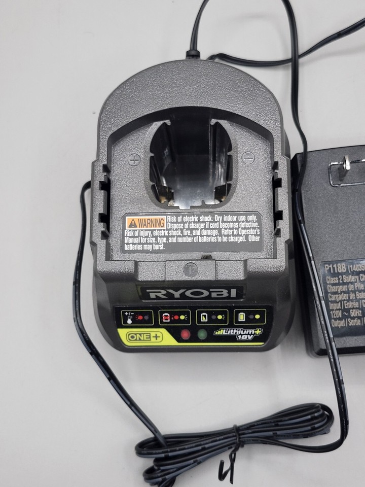 Ryobi P118B 18V ONE+ 18-Volt ONE+ Lithium-Ion Battery Charger | eBay