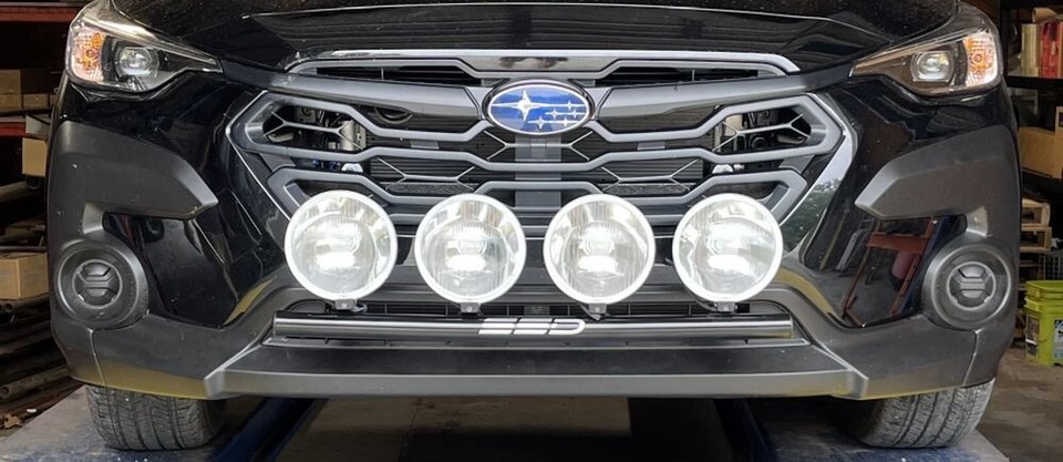 Fits 2024 Subaru Crosstrek Sport SSD RALLY LIGHT BAR (Bull,Nudge),4 ...