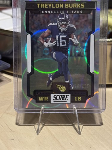 2023 Score Treylon Burks Silver Circular #'d 110/135 | eBay