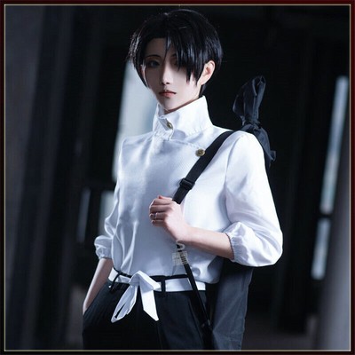 Jujutsu Kaisen Yuta Okkotsu Tops Pants Belt Suit Cosplay Costume Anime ...