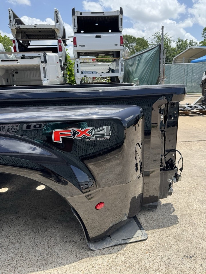 2023 2024 2025 Ford F350 F450 Dually Bed 8FT Agate Black King Ranch Two ...