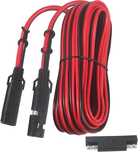 SAE 16AWG Heavy Duty 6FT Battery Charger Extension Cord with Quick ...