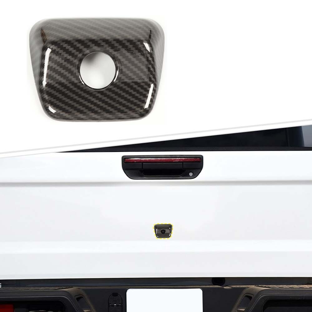 Carbon Fiber Backup Reverse Rear View Camera Cover Trim For Jeep ...