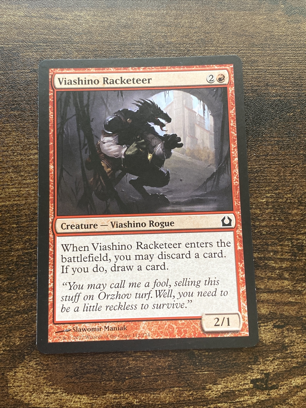 Viashino Racketeer (112) Return to Ravnica MTG Magic The Gathering ...