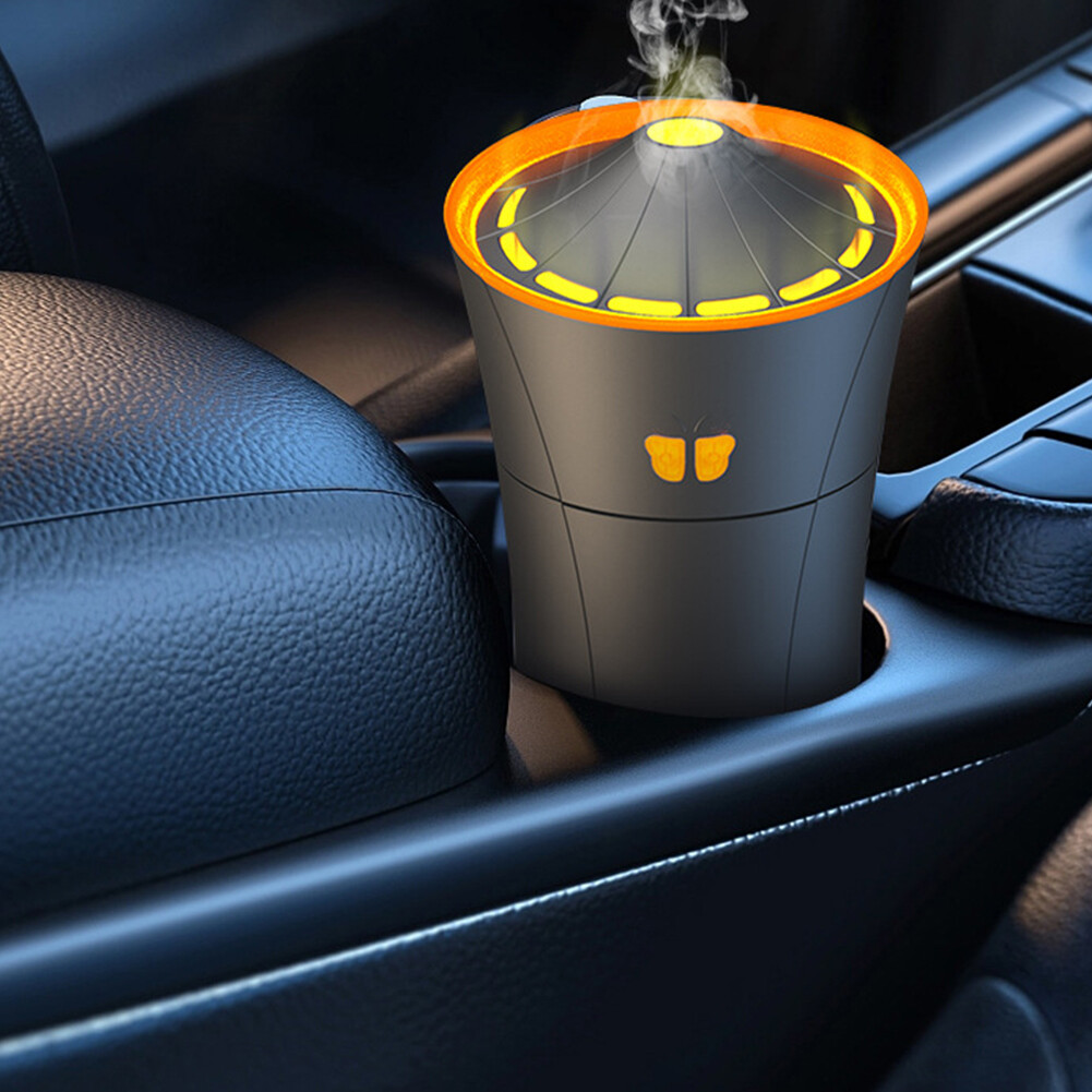 Car Diffuser Car Air Freshener Super Quiet 280ml Water Tank (Black) | eBay