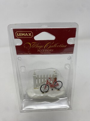 NEW LEMAX 2004 Village Collection "The old bike" Christmas accessory ...