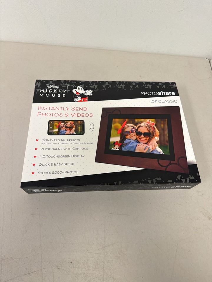 Disney Classic 10" PhotoShare Smart Digital Picture Frame by Simply ...
