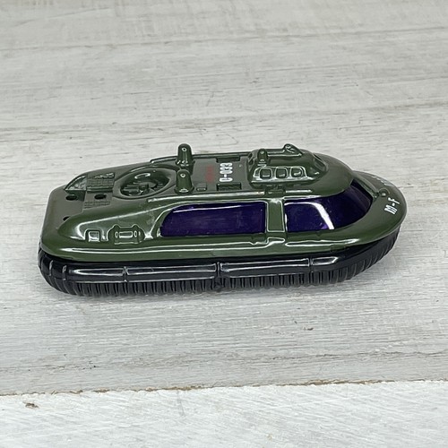 KINGSTOY Diecast Hovercraft Military Police Green 4” - VGC | eBay