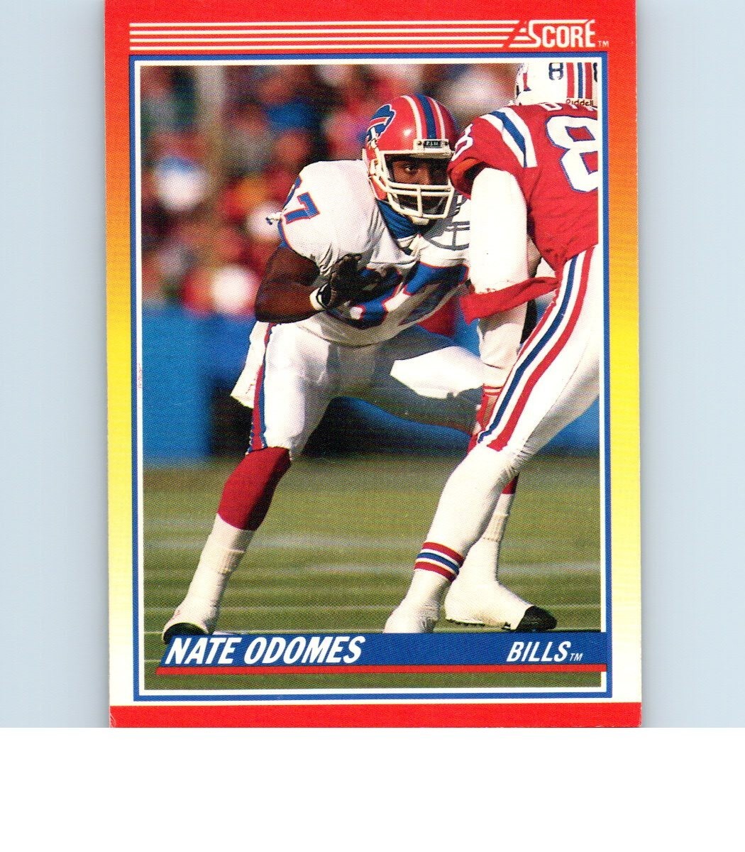 Nate Odomes 254 Bills 1990 Score NFL Football Trading Card | eBay