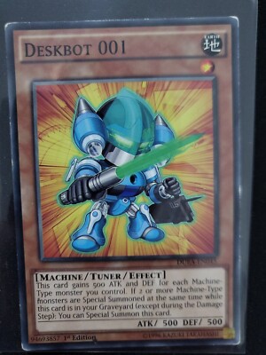 YUGIOH Deskbot 001 - DUEA-EN045 - Common 1st Edition NM | eBay
