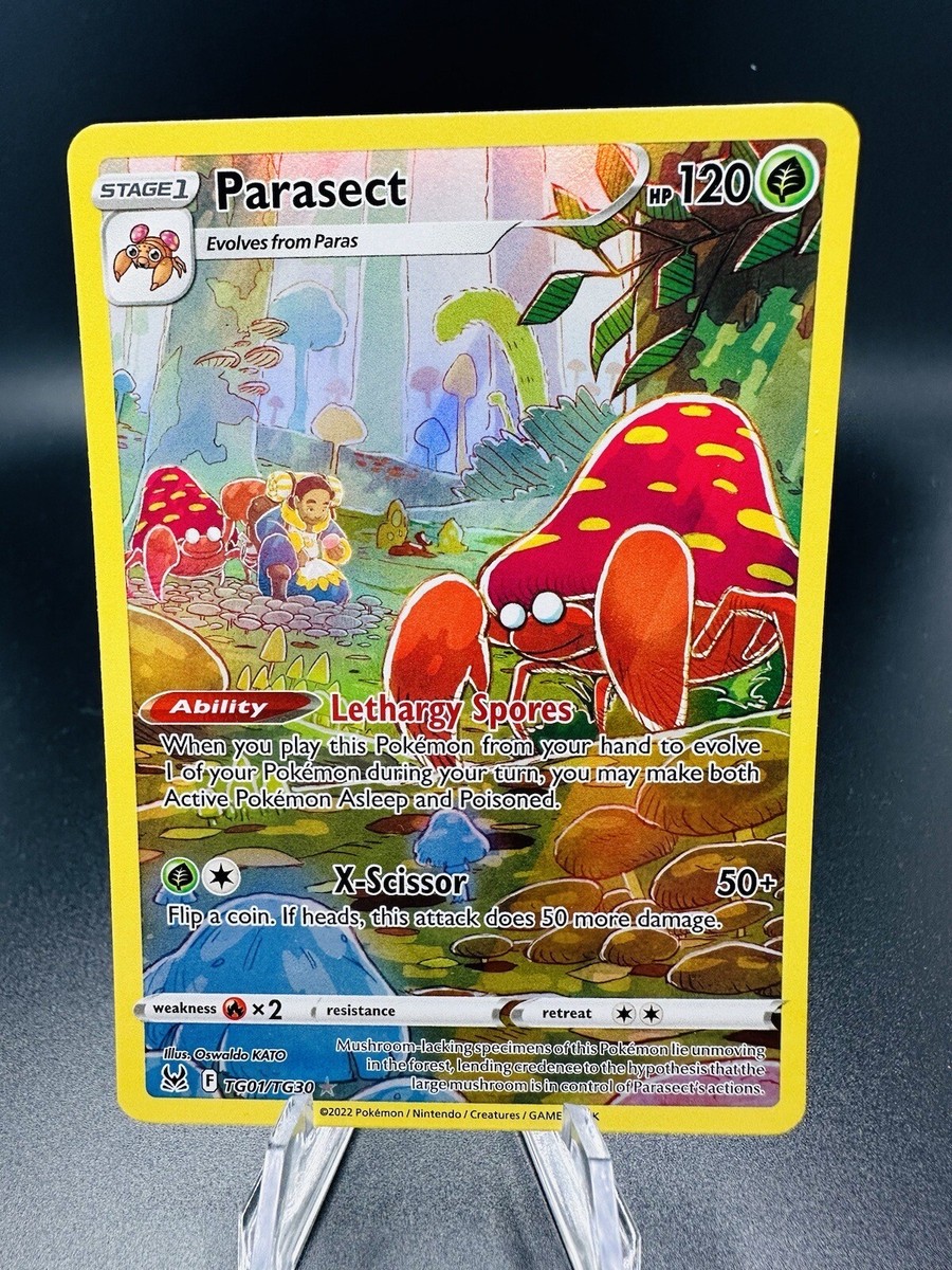Parasect Abilities BGS 9 Pokémon Parasect Lost Origin Trainer