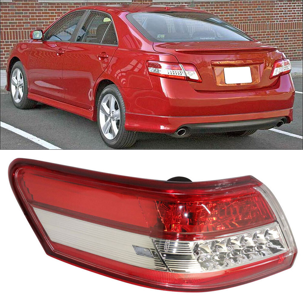 New For 2010 2011 Toyota Camry Red Rear Left Driver Side Tail Light ...