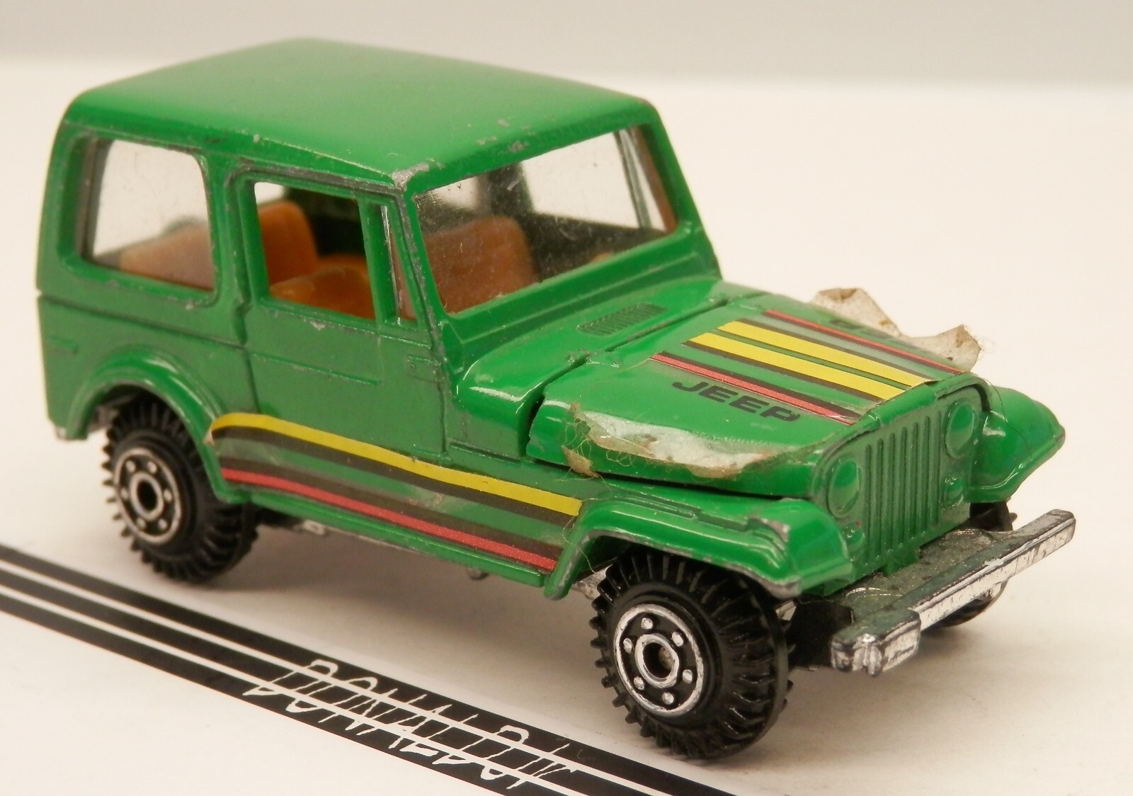Yatming Jeep CJ-7 Hard Top Green CJ7 Hardtop 1/64 Scale | eBay