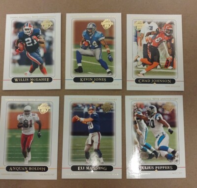 2005 Topps Football Cards Singles U-Pick #1-250 .25 Total SHIPPING ...