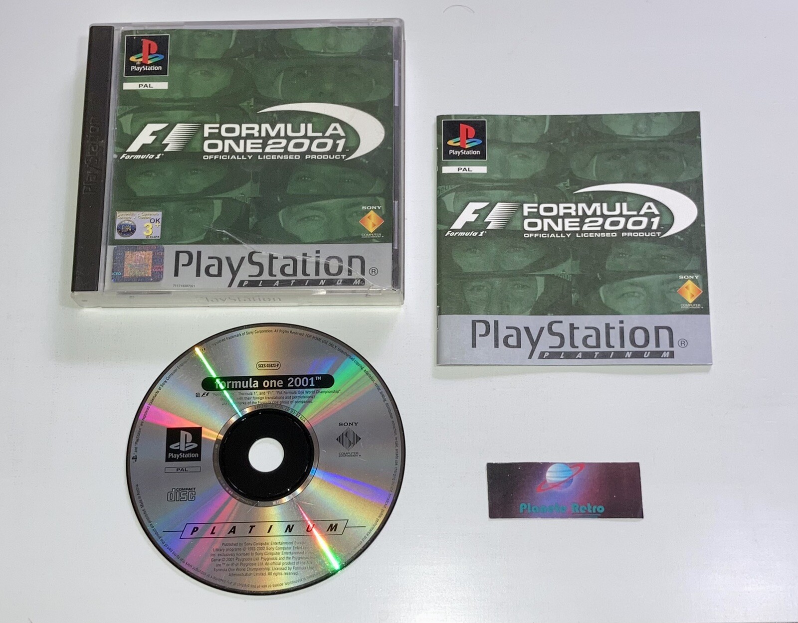 Formula One 2001 Playstation - Prix - Photo - Présentation