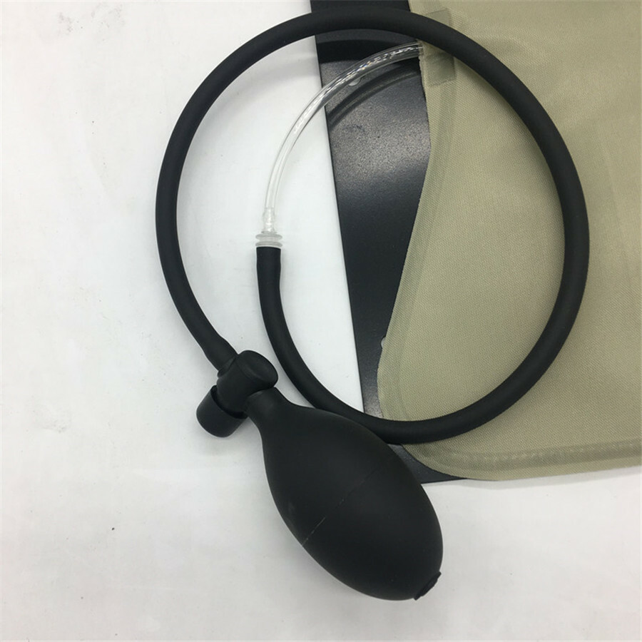 Air Pressure Support Cushion Pillow Lumbar Kits W/Hand Pump Fit For Car ...