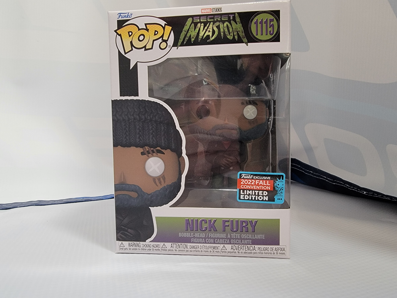 Funko Pop! Secret Invasion Nick Fury 1115 NYCC 2022 Exclusive Marvel ...
