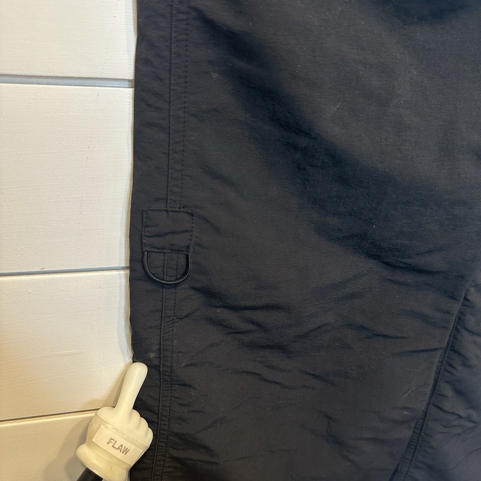 Women's North Face Convertible Cargo Pants Size 10 Black Zip Off Shorts ...