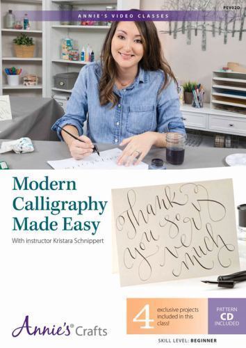 Modern Calligraphy Made Easy DVD : With Instructor Kristara Schnippert ...