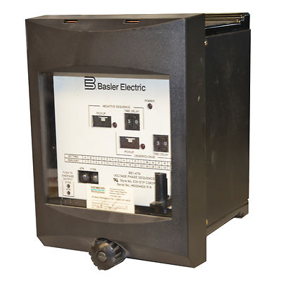 BE1-47N Basler Electric Solid State Protective Relay Negative Sequence ...