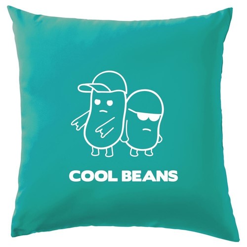 Cool Beans - Cushion - Meme Joke Funny Phrase Slang Awesome Beanz | eBay