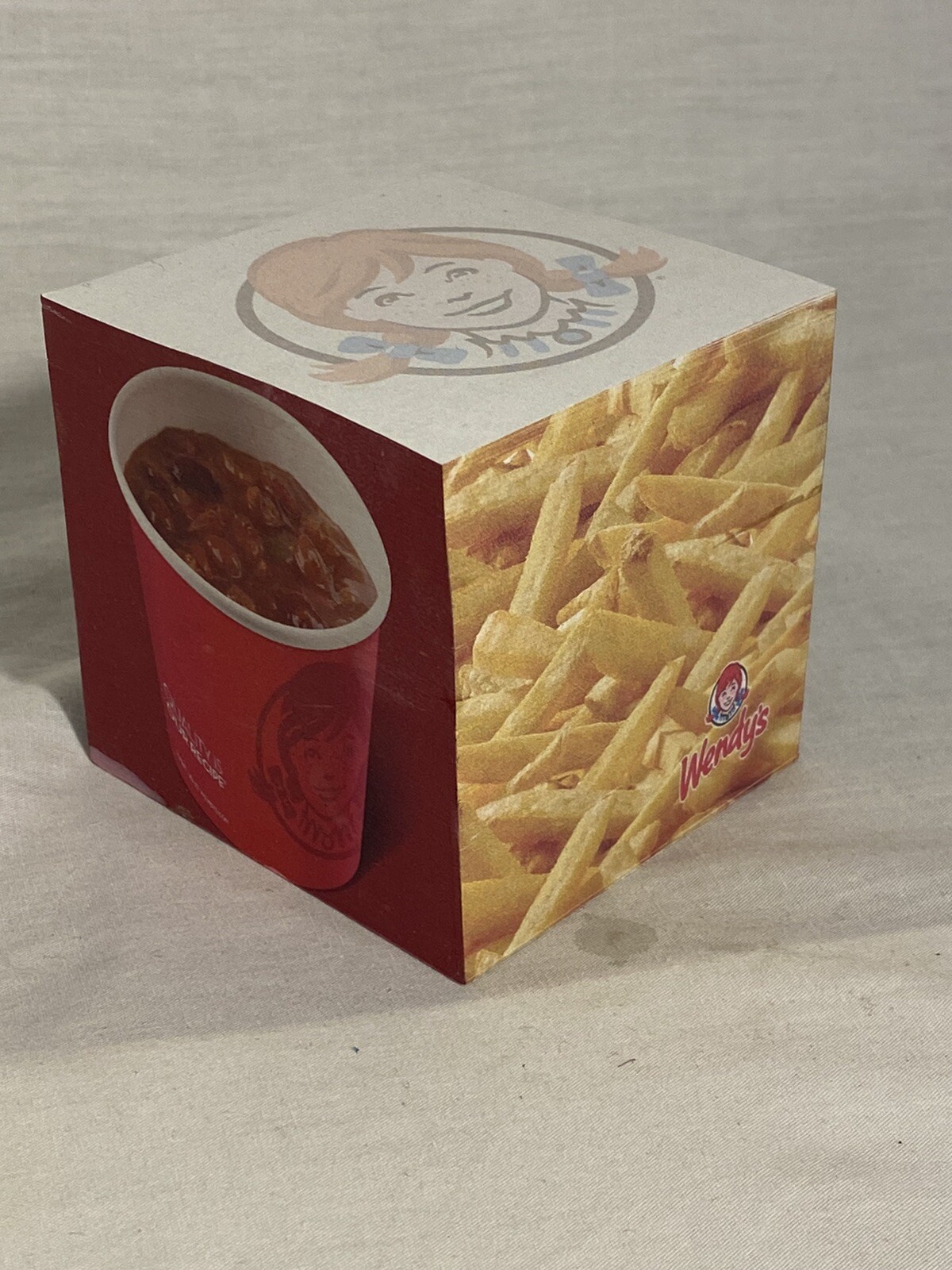 Wendy’s Restaurant Post It Note Cube. Very Good Condition | eBay