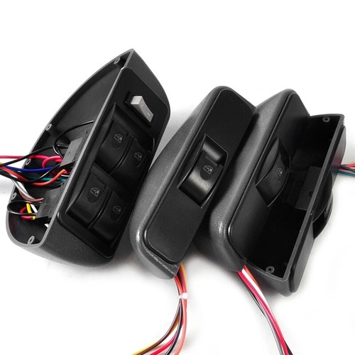 12V Car Universal Crescent Window Switch Kit 4-Door Window Switch ...