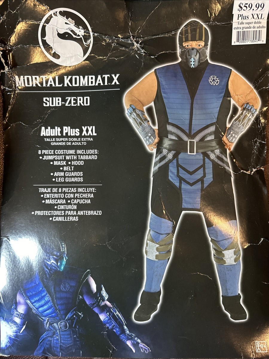 Disfraz De Mortal Kombat Sub Zero Sub Zero Costume Etsy.de