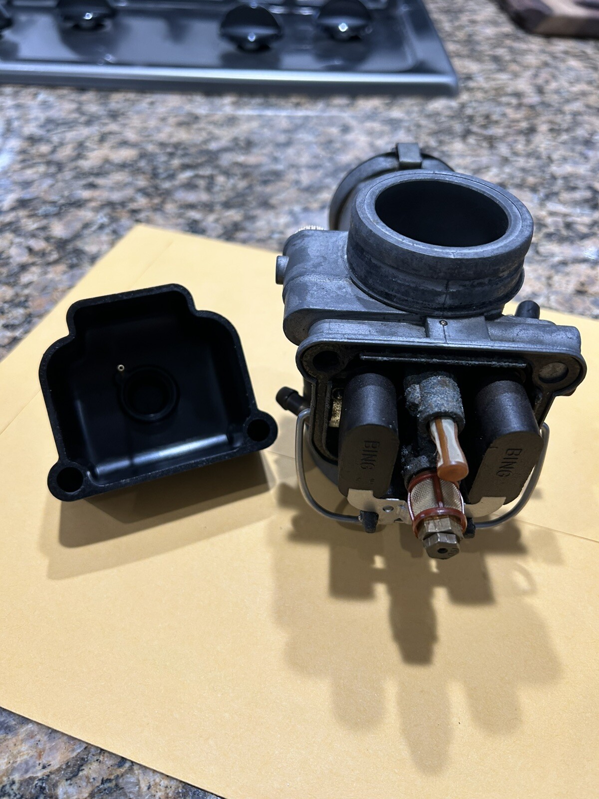 Bing 55 Carburetor Magnesium Penton, KTM, Maico, Husqvarna, Bultaco | eBay