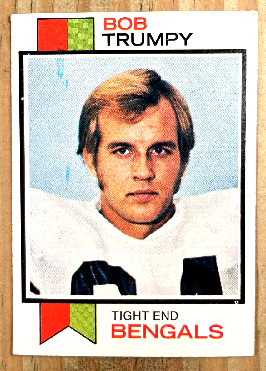 1973 TOPPS BOB TRUMPY CARD#7 UNIVERSITY OF UTAH CINCINNATI BENGALS | eBay