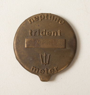 Neptune Trident Bronze Belt Buckle (R4B/JSF6) Custom Made Water Meter ...