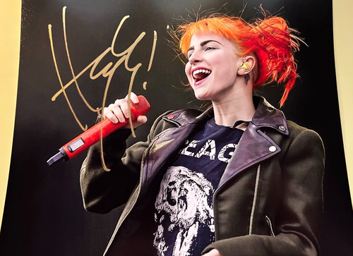 Hayley Williams (PARAMORE) Signed 8x10" Photo Authentic Original ...