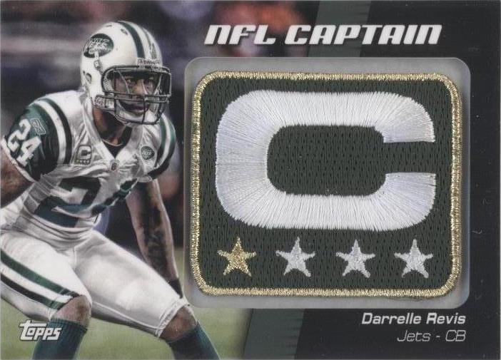 2012 Topps - Nfl Captain's Patch Darrelle Revis #NCP-DR for sale online ...