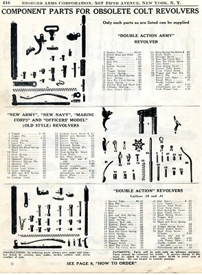 1941 Print Ad Obsolete Colt Double Action Army, Marine Corps Revolver ...