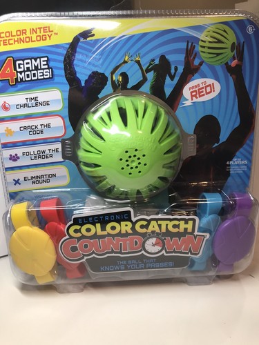 COLOR CATCH COUNTDOWN Ball Electronic Command Ball Toss Game Fun ...