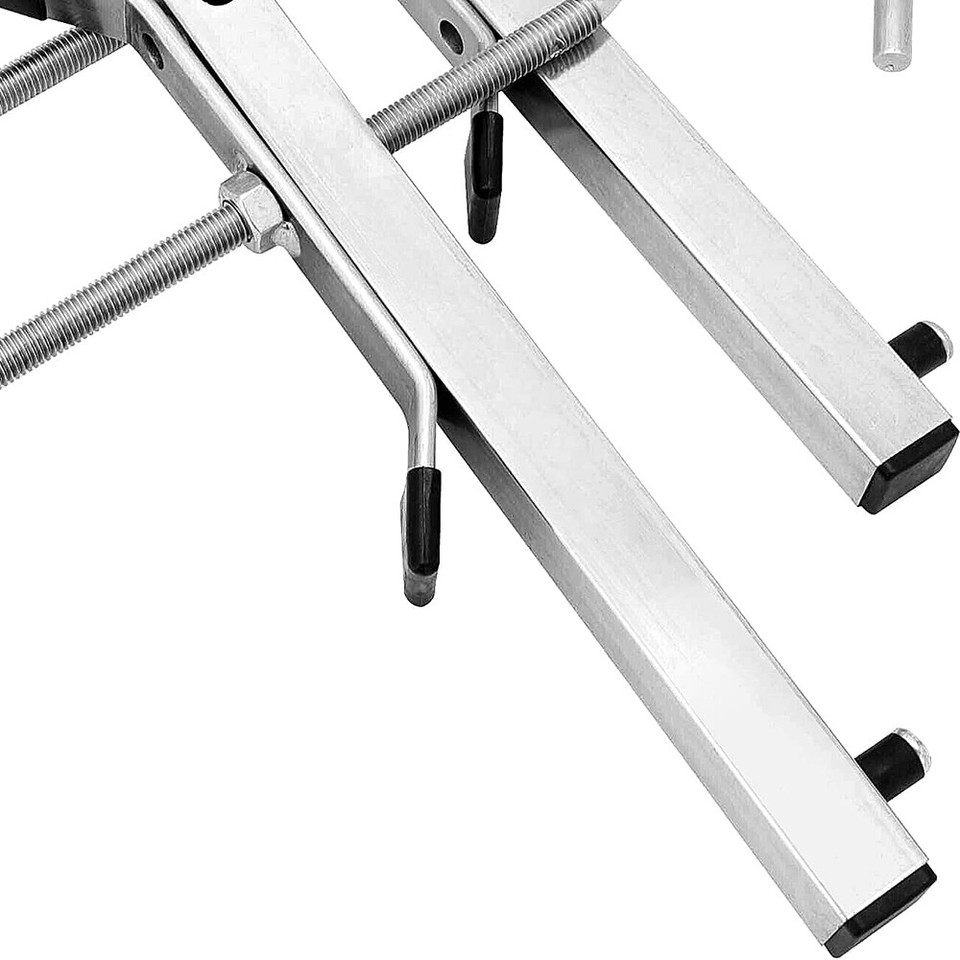 2 Pack Roof Rack Ladder Clamps Set Lockable Strong & Secure Car & Van ...