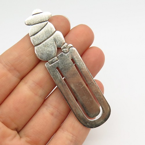 925 Sterling Silver Vintage Mexico Mexican Wanderer Design Bookmark | eBay