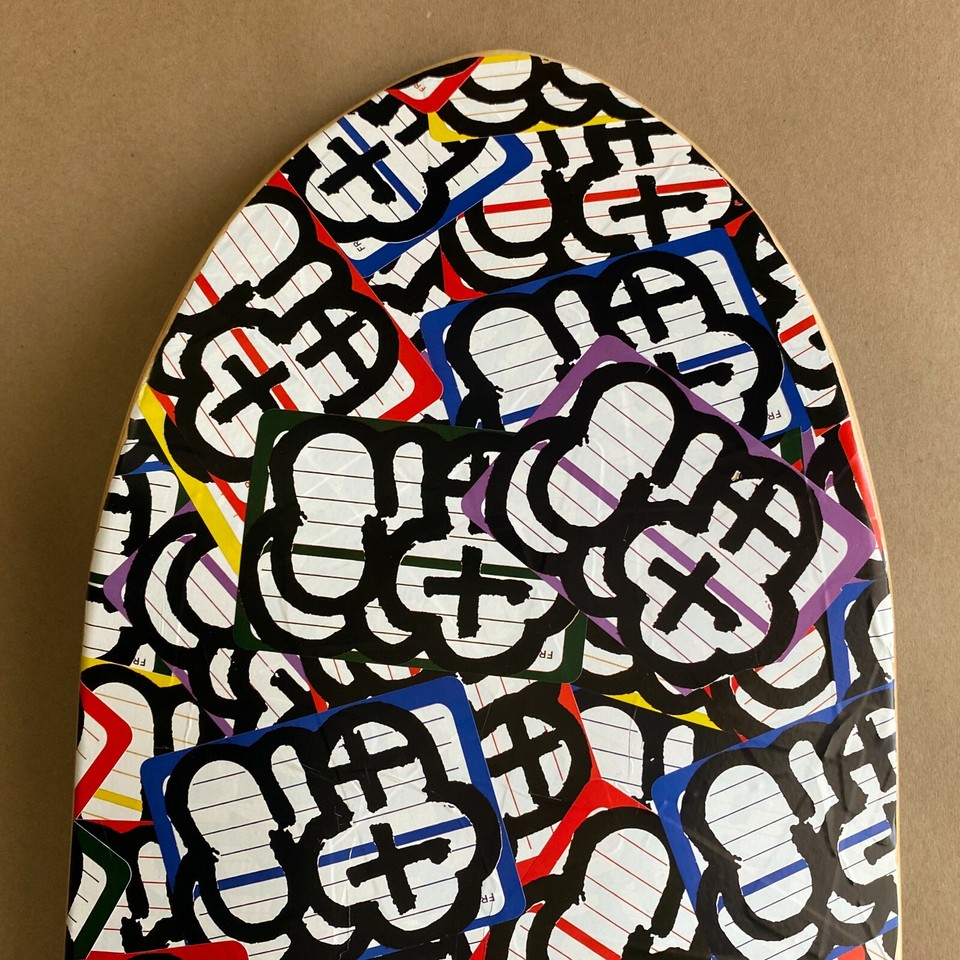 MQ Signed Sticker Collage Original Graffiti Art Skateboard Deck Mkue ...