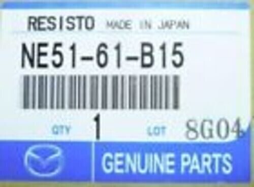 Mazda Genuine 06-15 MX-5 Miata NC Resistorblower HVAC BLOWER UNIT NE51 ...