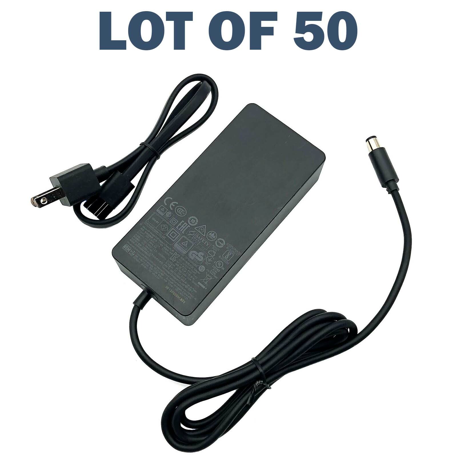 Lot of 50 Genuine Microsoft AC Adapter Charger Model 1749 15V 6A 90W ...