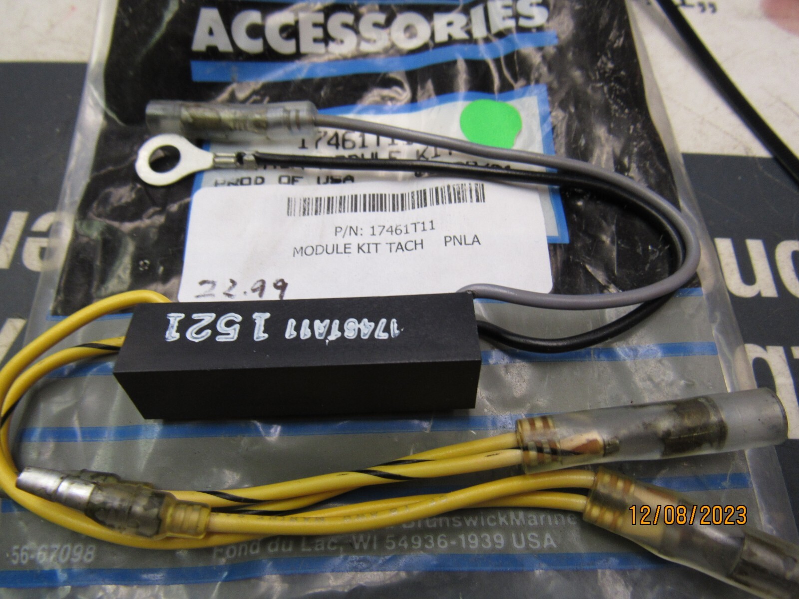 NEW OEM QUICKSILVER MERCURY MERCRUISER TACHOMETER MODULE KIT 17461T11 ...