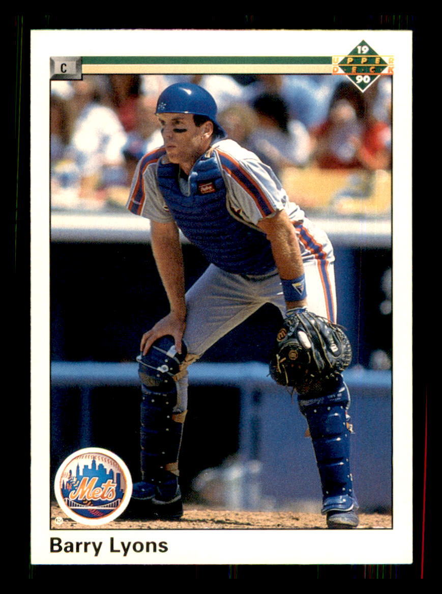 1990 Baseball 1990 Upper Deck Barry Lyons New York Mets #473 1 | eBay