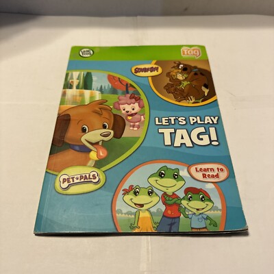 Leapfrog Tag Book Let’s Play Tag Toy Story/Pet Pals/Learn To Read Book ...