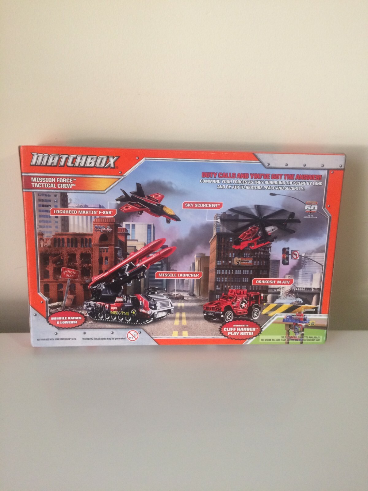 Matchbox - Mission Force Tactical Crew - 4 Pack - 2013 - MIB - Free ...